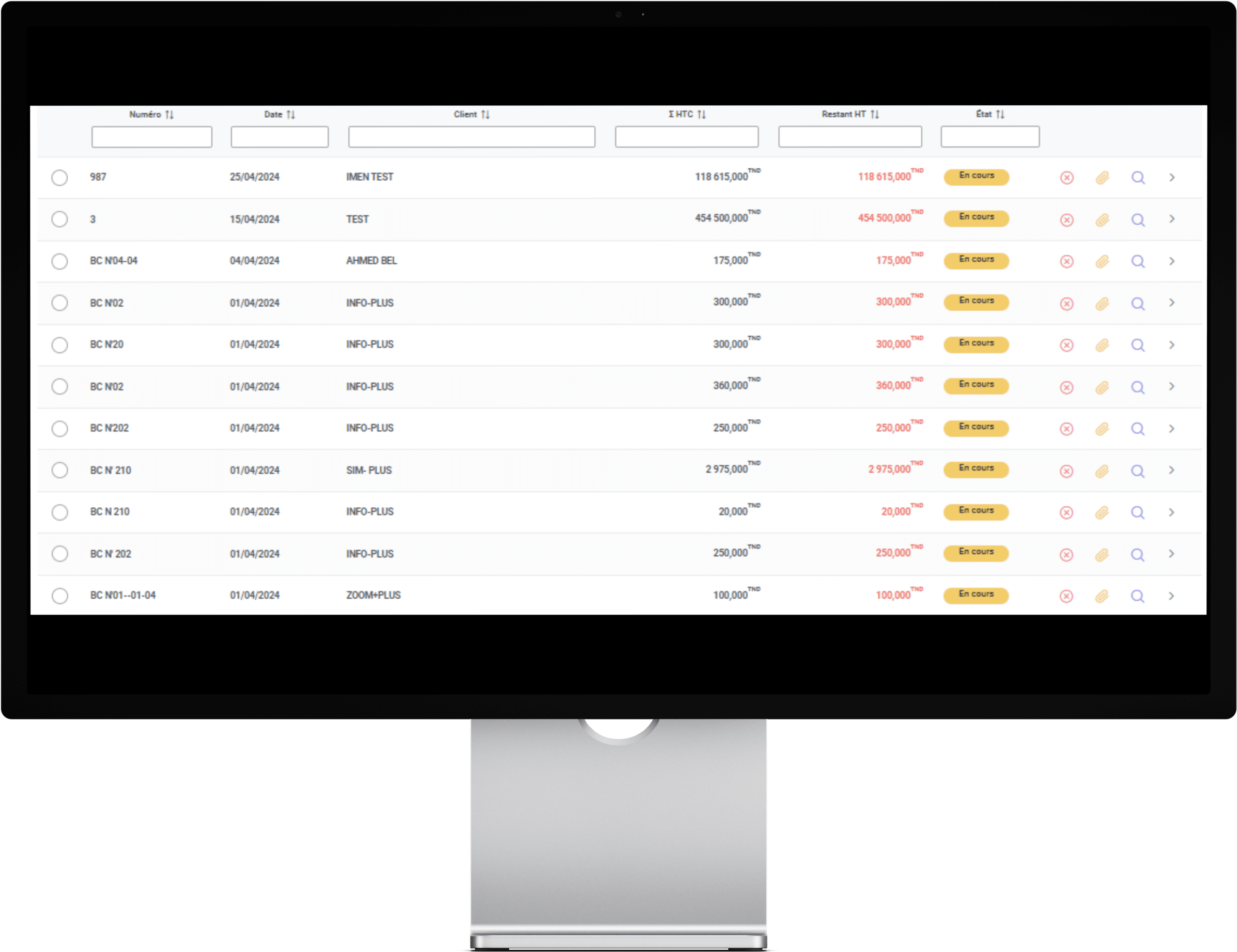 Gestion de facturation - Swifto